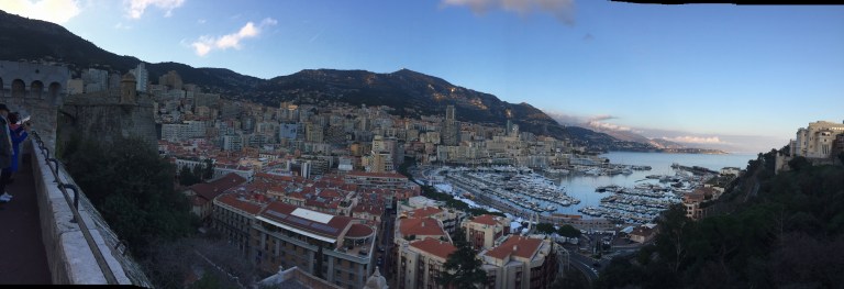 Monaco and Cap d’Ail during my Sunday evening sunset run – a photo ...