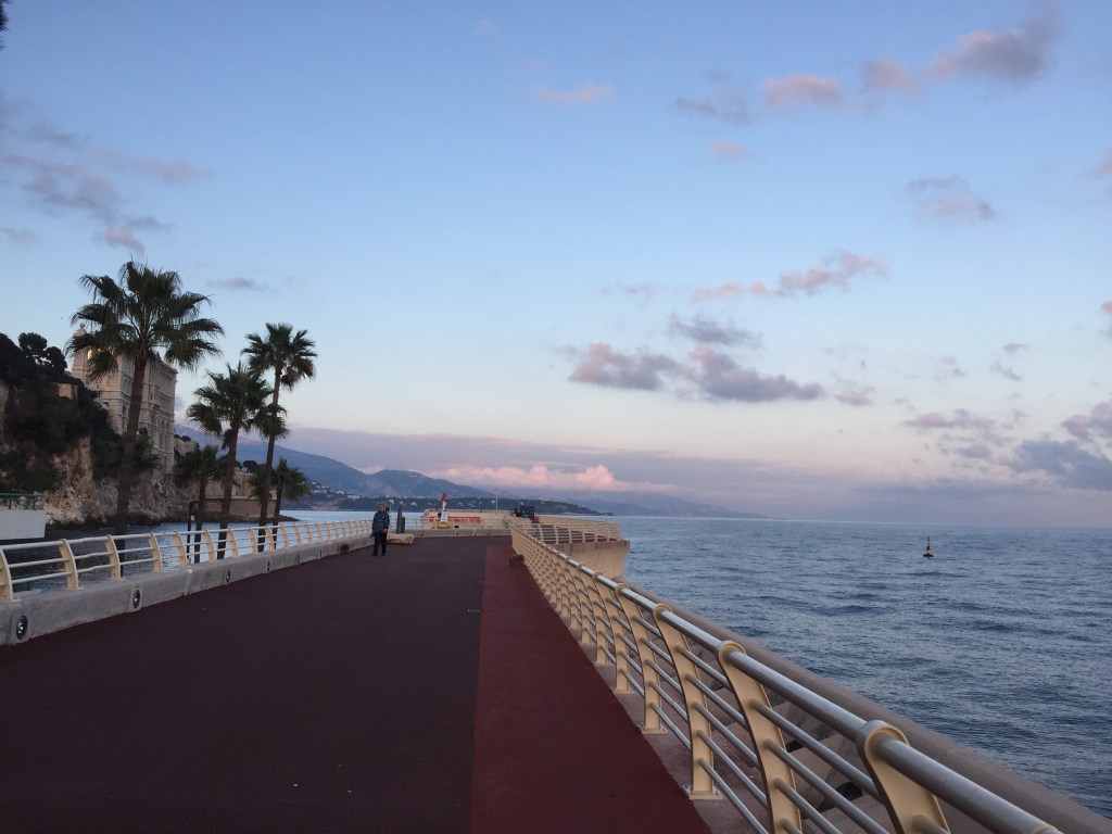 Monaco and Cap d’Ail during my Sunday evening sunset run – a photo ...